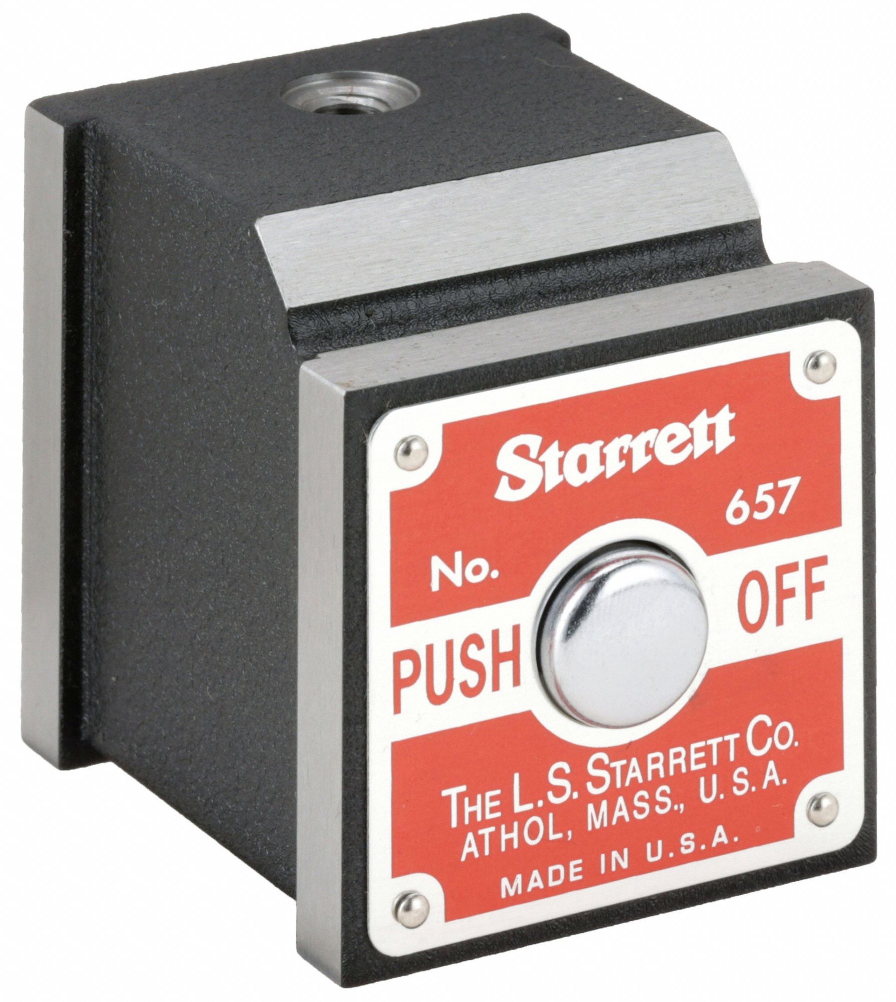 STARRETT, Magnetic Base Only, Magnetic Base, Magnetic Base Only - 6NAZ4 ...