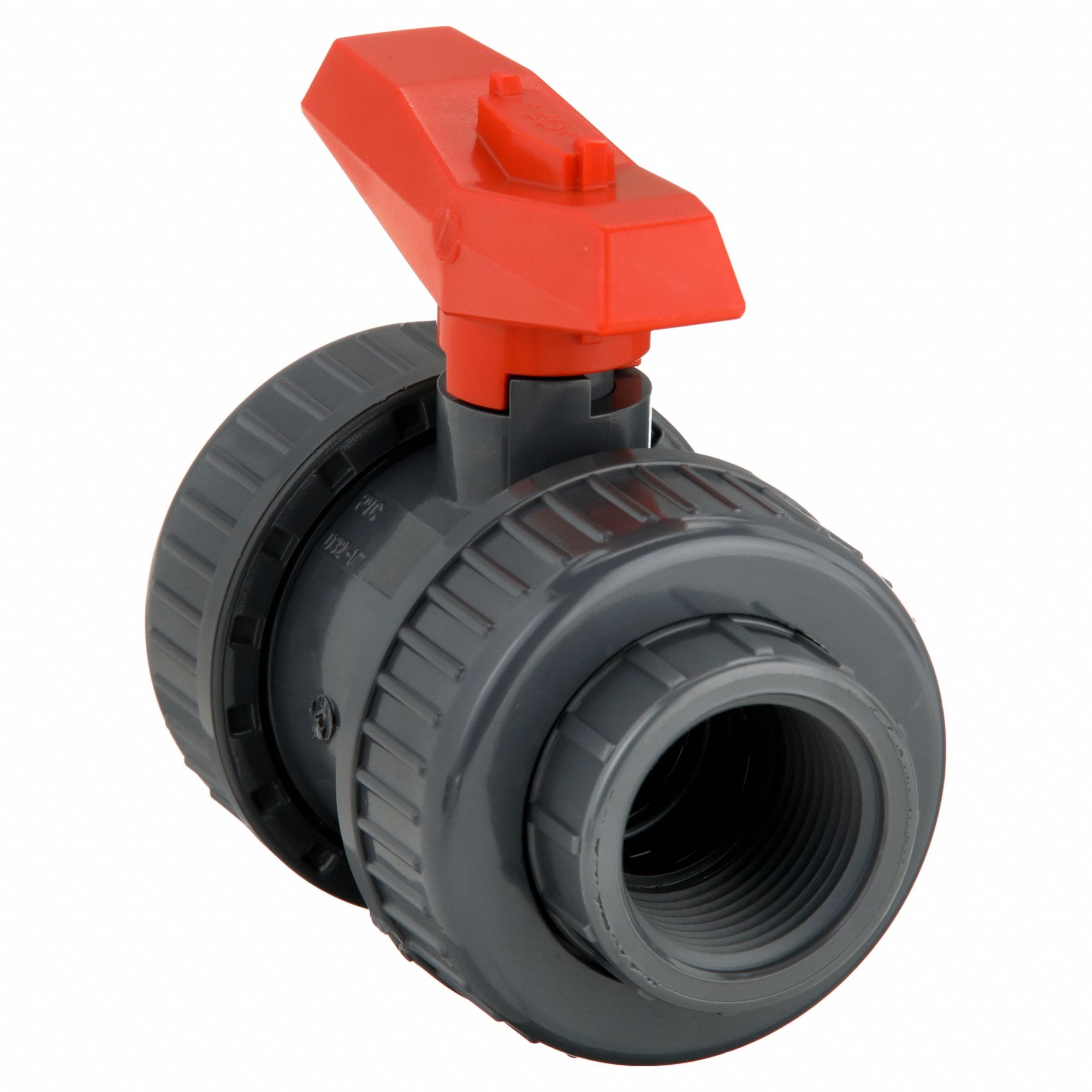 GF PIPING SYSTEMS, 1 in, PVC, Manual Two-Way Ball Valve - 6NC68 ...