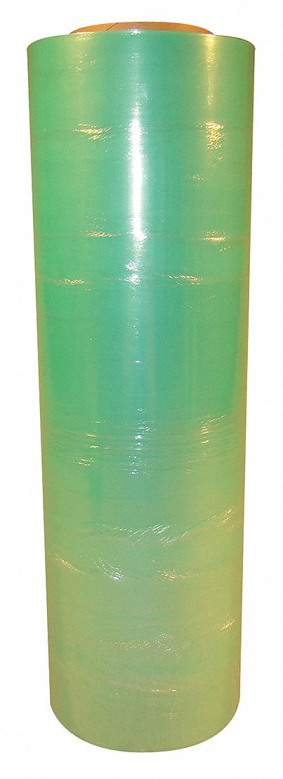 GRAINGER APPROVED STRETCH WRAP,GREEN,1500 FT. L,18" W - Stretch Wrap ...