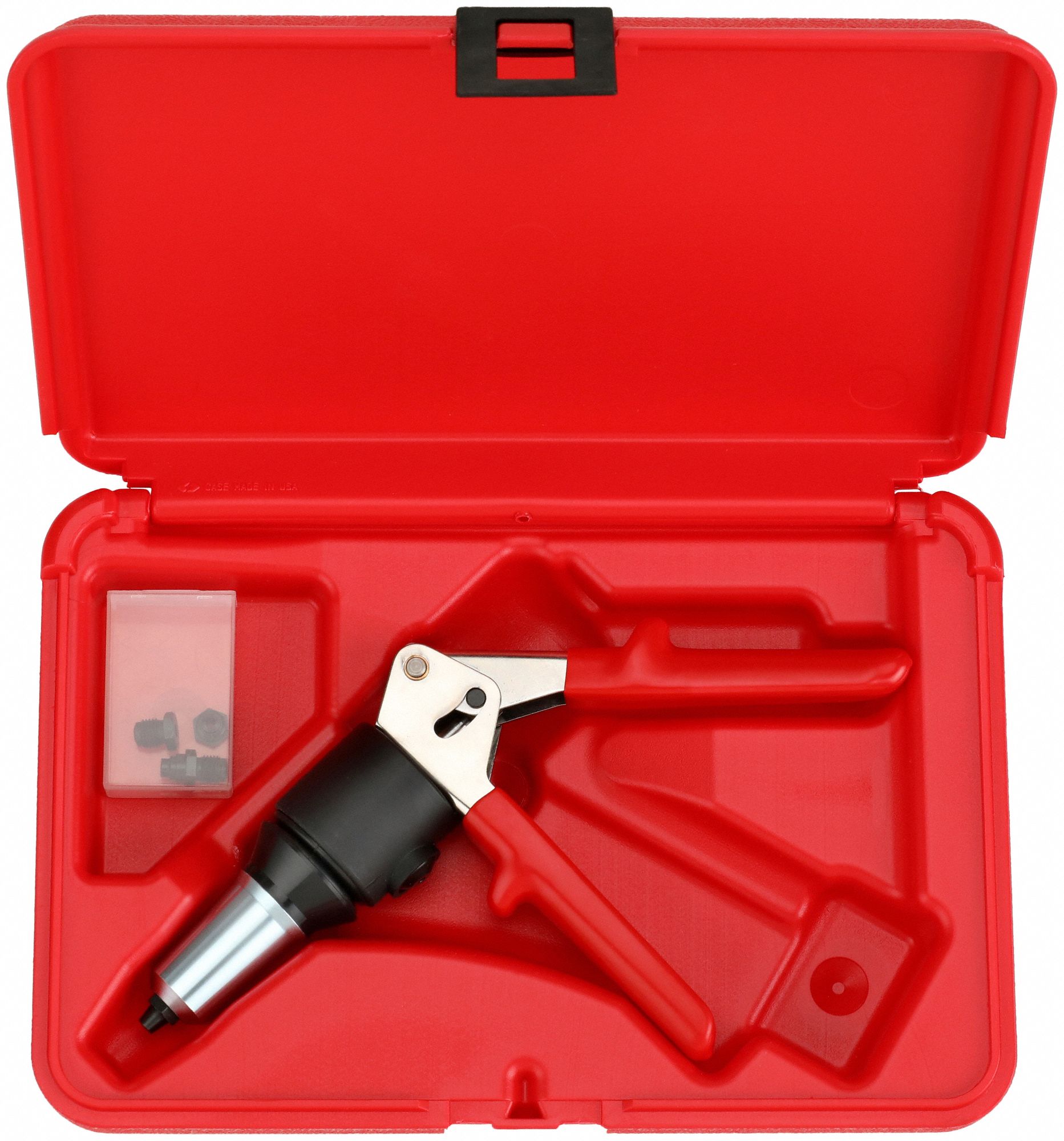 Blind, Fits 3/32 in_1/8 in_5/32 in_3/16 in_1/4 in Rivet Dia, Rivet Tool ...