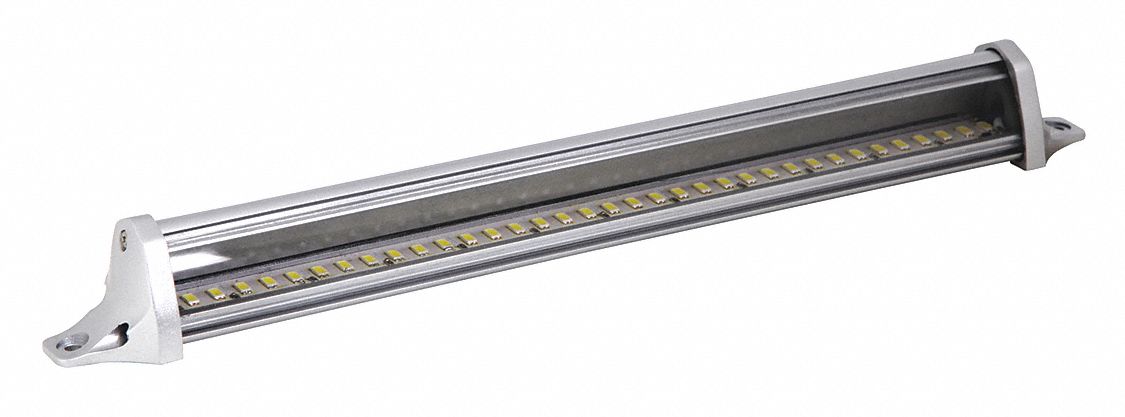 Cargo Light, White Rectangular, Hardwired, LED, Width: 1 in, LED - Grainger