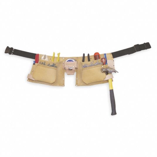 Carpenters Apron, Top Grain Leather - Grainger