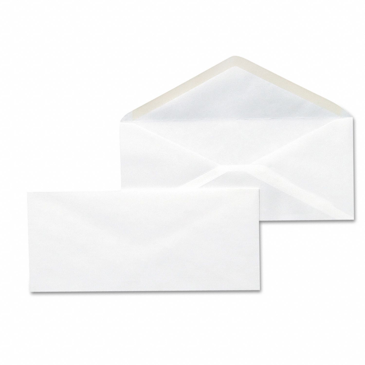 UNIVERSAL Business Envelopes: #10 Envelope Size, Gummed Flap, Paper ...