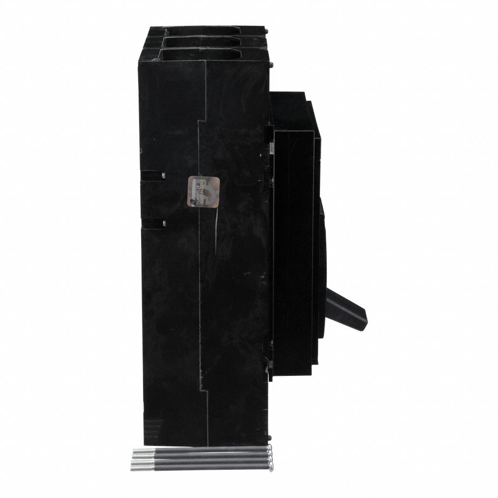 SQUARE D Molded Case Circuit Breaker: 600 A Amps, 25kA at 600V AC, Adj ...