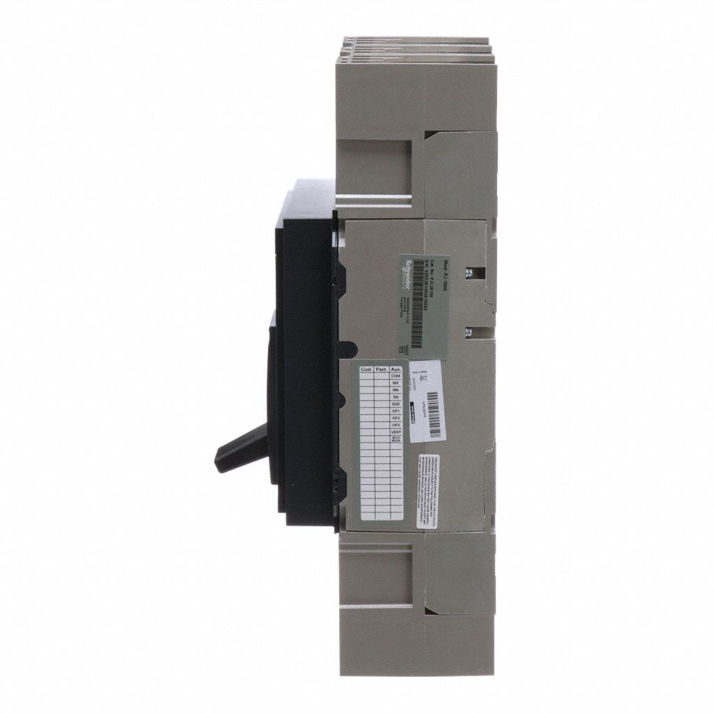 SQUARE D Molded Case Circuit Breaker: 1,000 A Amps, 25kA at 600V AC ...