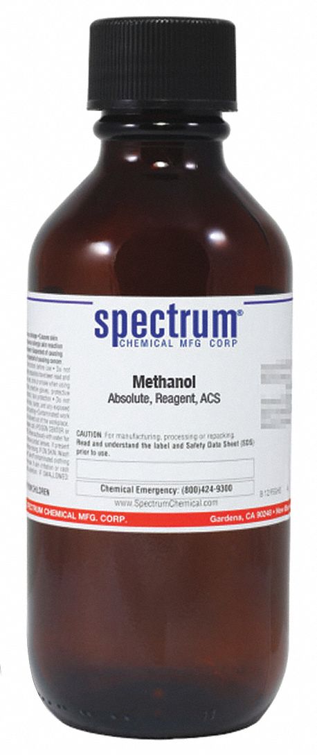 ACS, 500 mL, Methanol - 6NMZ4|M1240-500MLGL - Grainger