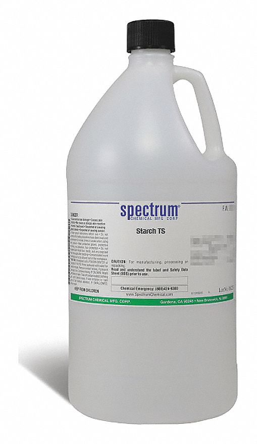 USP, 4 L, Starch Indicator - Stabilized - 6NNF2|S-244-4LT - Grainger