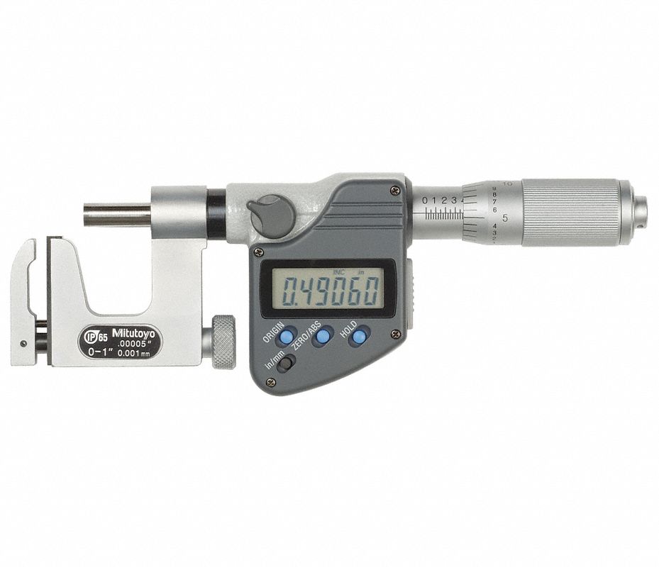 MITUTOYO Micrómetro Universal , Rango 0 a 1" - 699U23 | 317-351-30 ...