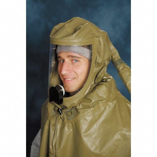 ILC DOVER Hood: Sentinel XL, Hood, Breathing Hose/Butyl Hood, PAPR ...