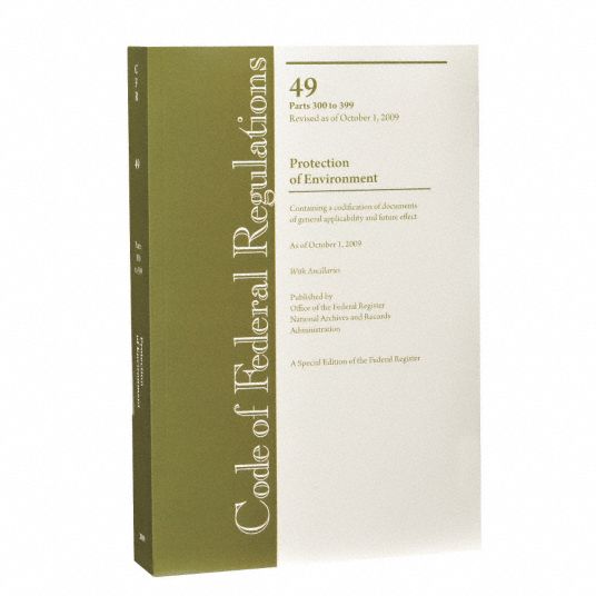 LABELMASTER Code Book, Safety and DOT, 49 CFR PARTS 100 TO 177 ...