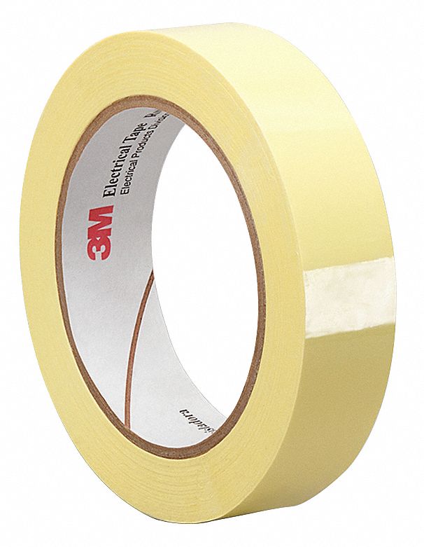 3m 3M 1350 0.25" x 72 yds Yellow Insulating Electrical Tape: Abrasion-Resistant, 3M™, 1350F ...