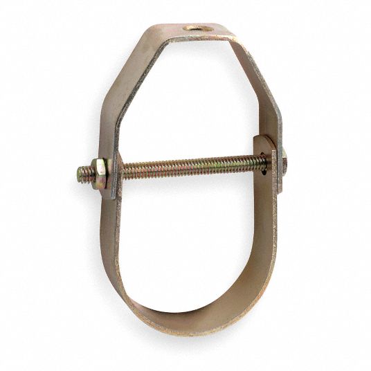 Adjustable Clevis Hanger, Copper Plated - Grainger