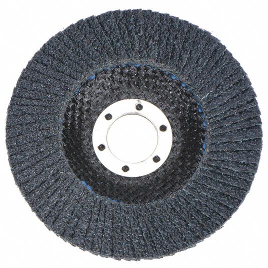 Type 27, Flap Disc, Zirconia Alumina, 4 1/2 in Disc Diameter, 40 ...