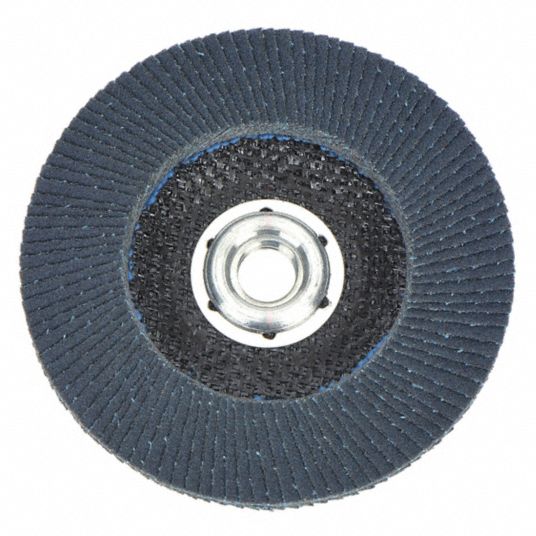 Arbor Mount Flap Disc,4-1/2in,80,Medium - Grainger