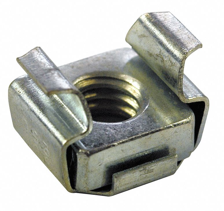 Spring Nut, PK 4 - Grainger