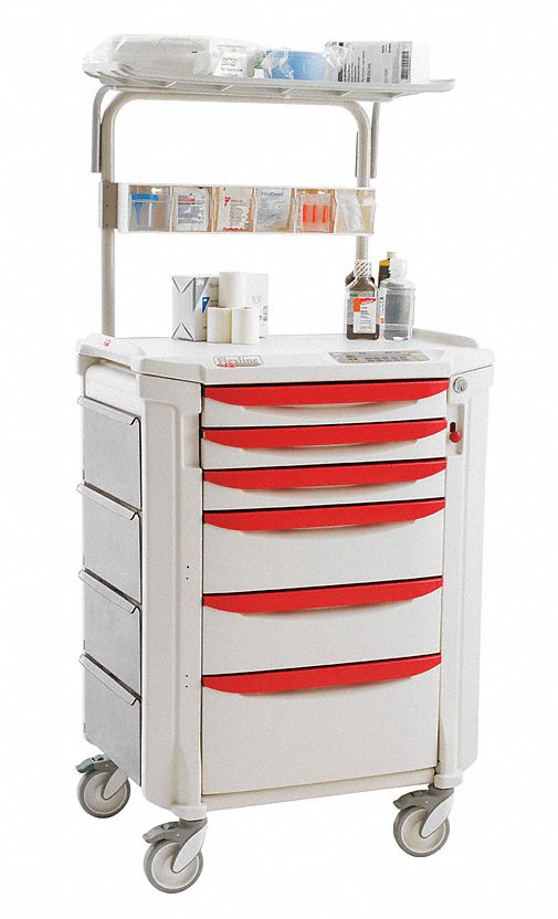 METRO Medical Procedure Cart, Taupe - 6NXJ3|FLCCU1 - Grainger