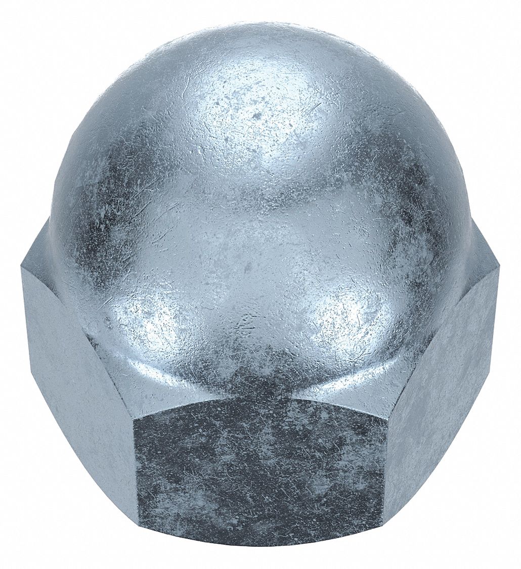 5/16"-24 Thread, Zinc-Plated, Cap Nut - 6NY15|CPB089 - Grainger