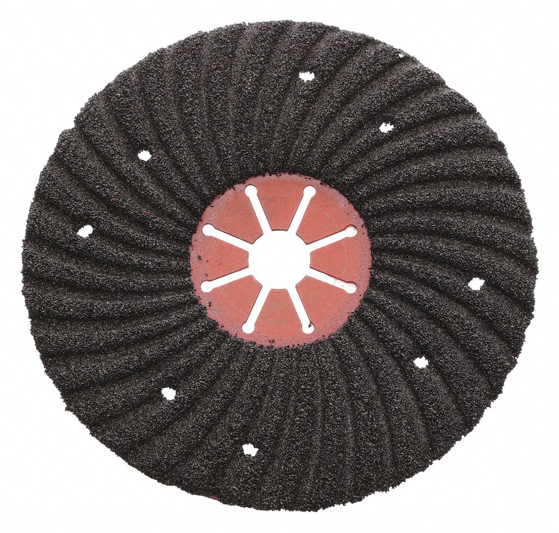 Silicon Carbide, Fiber Disc, Coated, 7 in Disc Diameter, 7/8 in ...