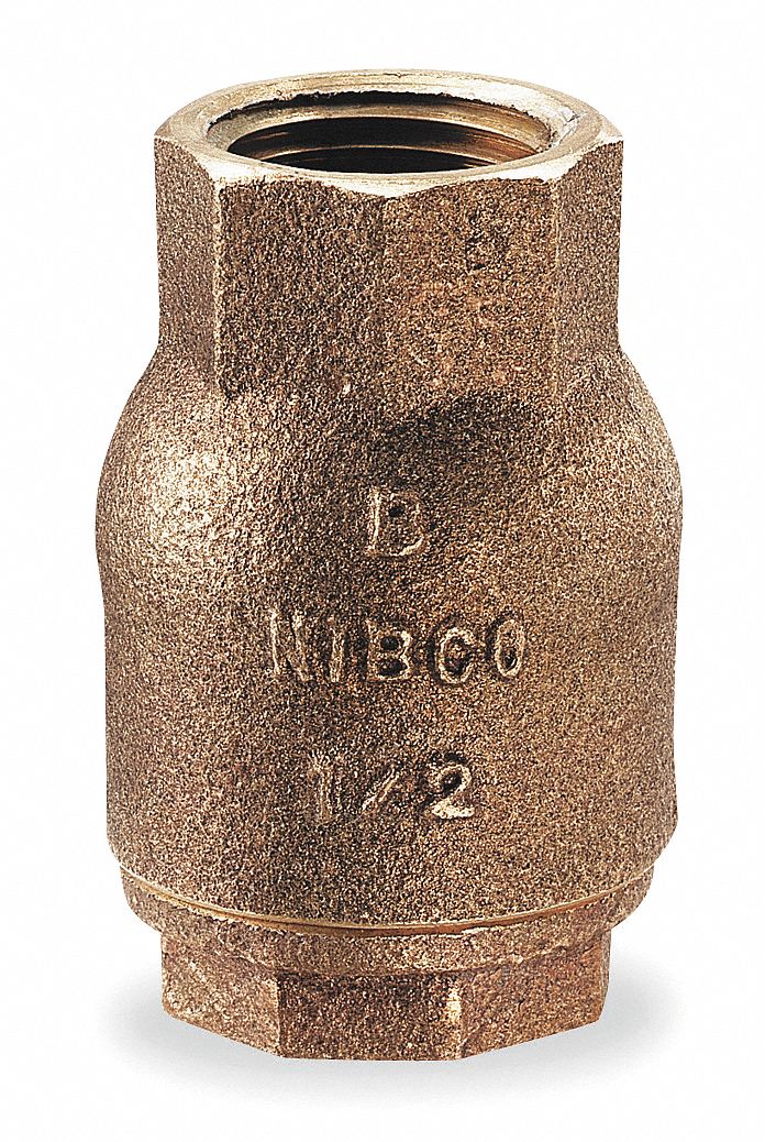 Ring Check Valve,Bronze,1 In.,FNPT - Grainger