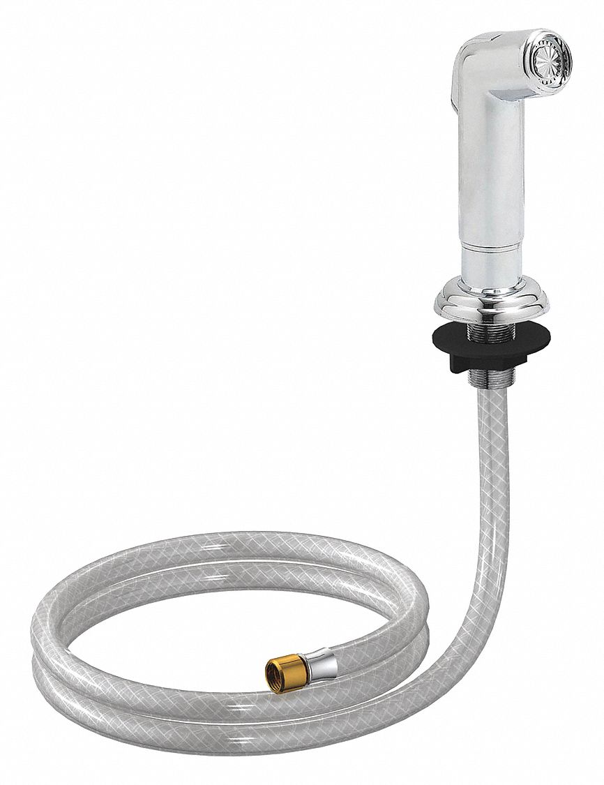 Plastic, Chrome, Spray Assembly - 6PB72|6PB72 - Grainger