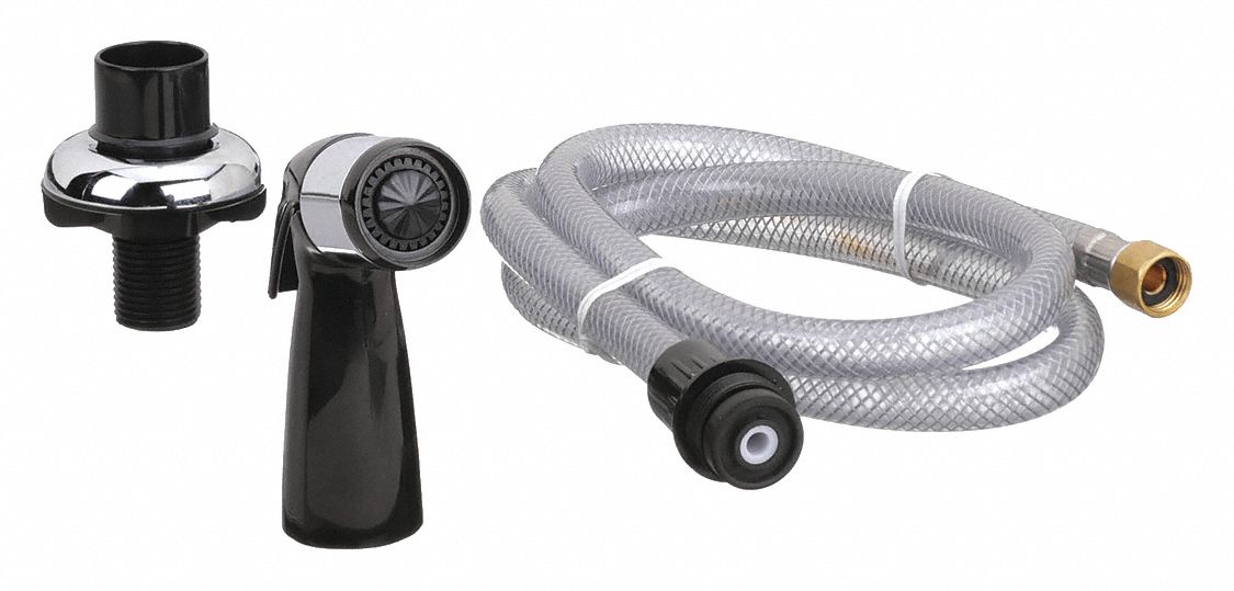 Plastic, Black, Spray Assembly - 6PB74|6PB74 - Grainger
