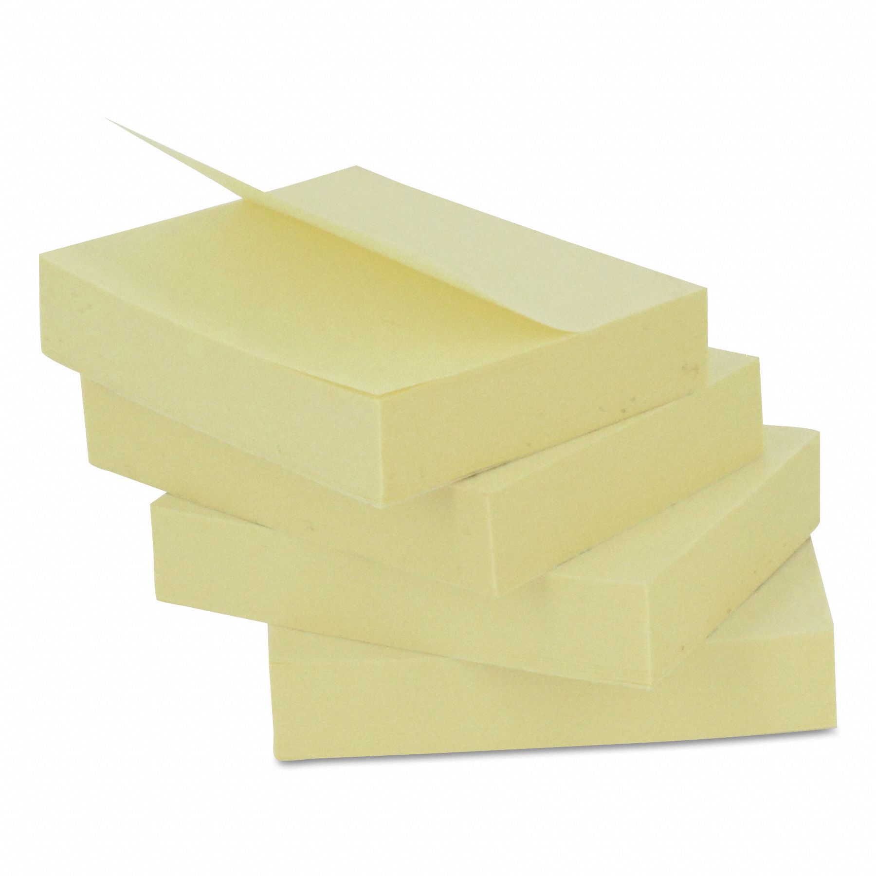 UNIVERSAL ONE Sticky Notes: Yellow, Std, 100 Sheets per Pad, 18 Pads ...