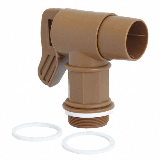 Ergonomic, 2 in Male NPT, Drum Tap - 6PFN4|2"PE - Grainger