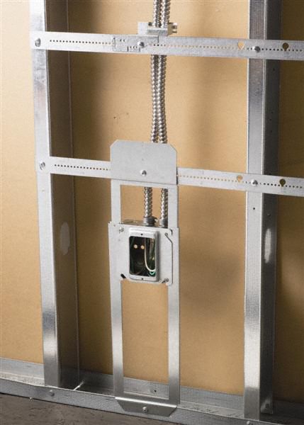 NVENT CADDY Box Support: Steel, Silver, Electrical Boxes and Mud Rings ...