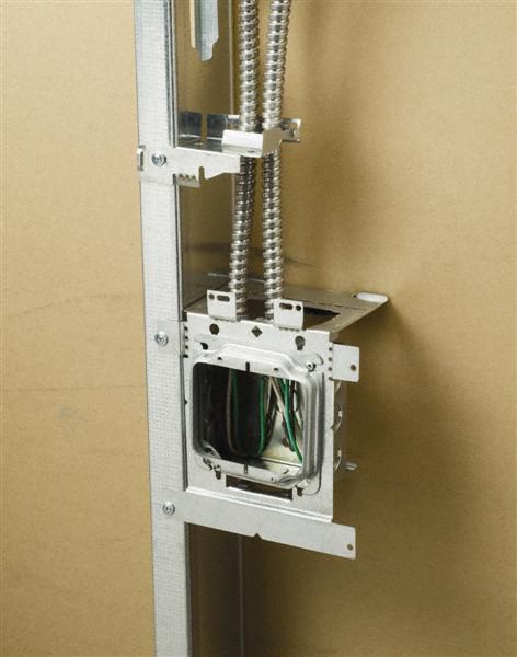 NVENT CADDY Box Bracket: Steel, Silver, Electrical Boxes or Plaster ...