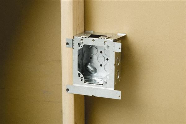 NVENT CADDY Box Bracket: Steel, Silver, Electrical Boxes or Plaster ...