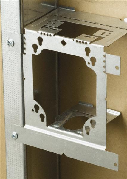 NVENT CADDY Box Bracket: Steel, Silver, Electrical Boxes or Plaster ...