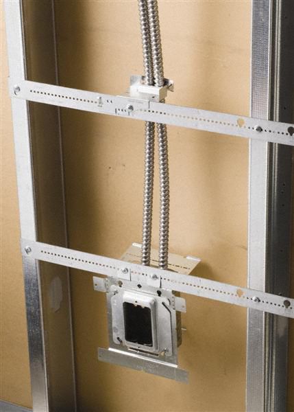 NVENT CADDY Mounting Strap: Steel, Silver, Electrical Boxes and Cable ...
