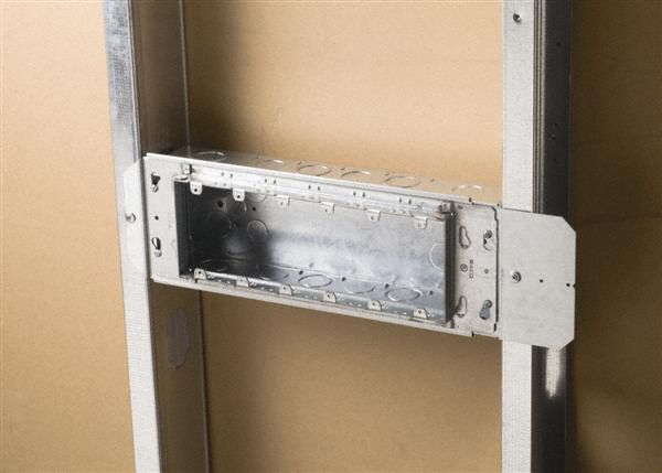 NVENT CADDY Box Support, Mounting Accessories, Steel, Silver, For Use ...