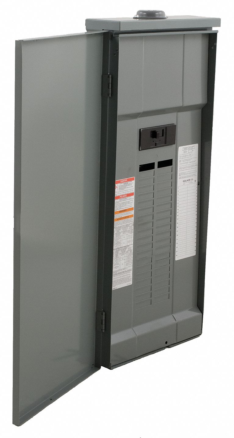 SQUARE D Carga Central, Interruptor de Circuito Principal, Convertible,200 Amperes,120/240VCA ...
