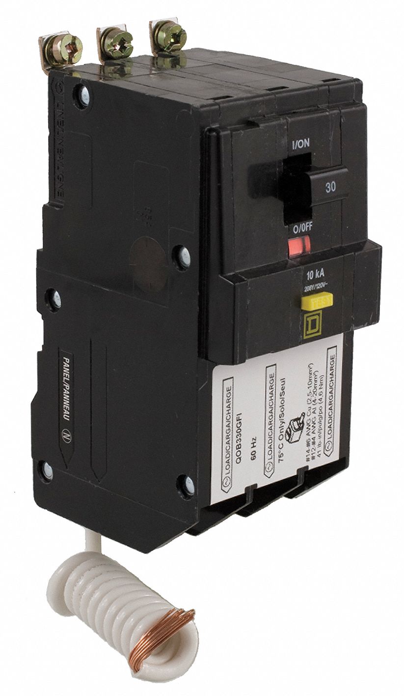 SQUARE D, 30 A, 120/208V AC, Miniature Circuit Breaker - 6RHF5 ...