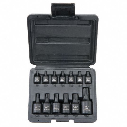Blackhawk By Proto Socket Bit Set Drive Size 3 8 In 1 4 In 6pmh5 Ts