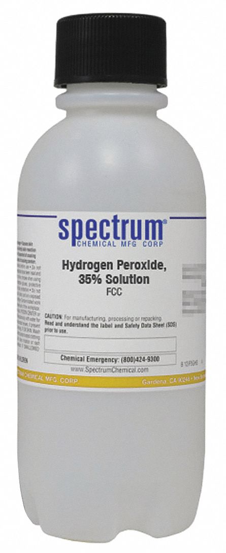 35% Concentration, 7722-84-1, Hydrogen Peroxide, Solution, FCC - 6PMY1 ...