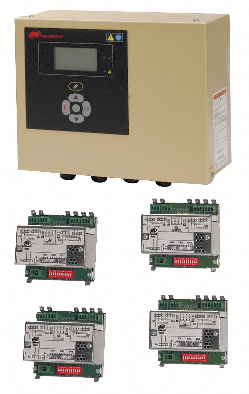 INGERSOLL RAND, 115V AC/225V AC, Air Compressor System Controller ...