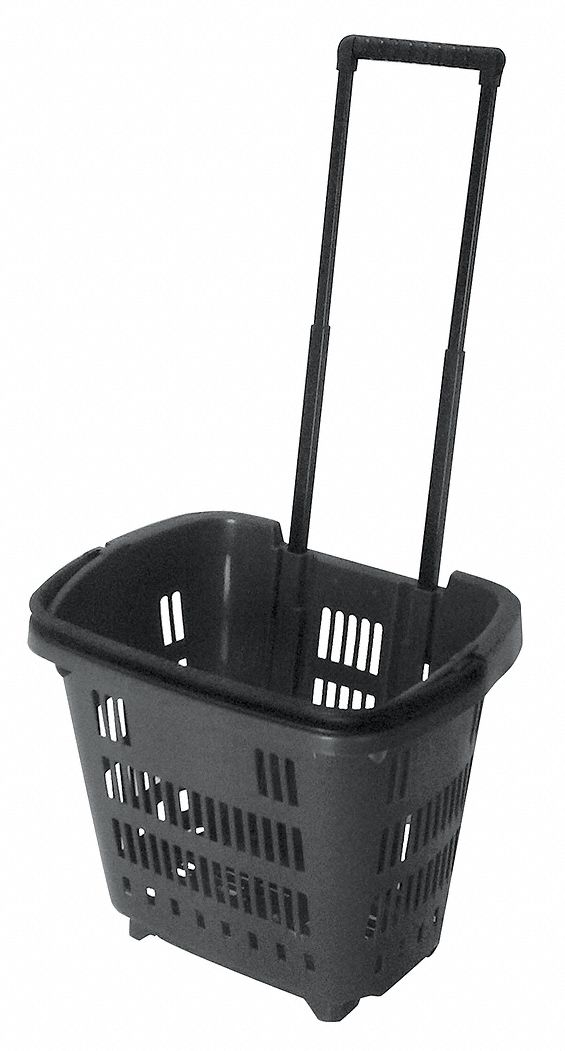 Rolling Hand Basket - Grainger