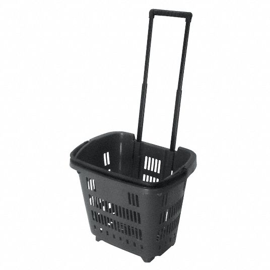 Rolling Hand Basket - Grainger