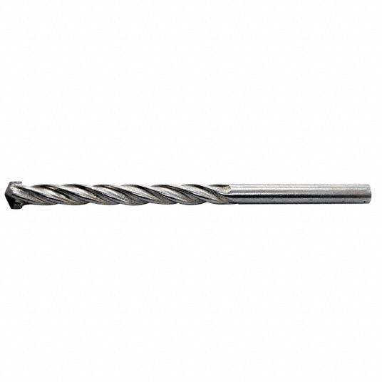 WESTWARD Round Hammer Drill: 3/16 in Drill Bit Size, 2 3/4 in Max ...