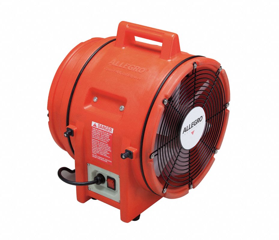 ALLEGRO Ventilador para Espacios Confinados,1 HP - Ventiladores y ...