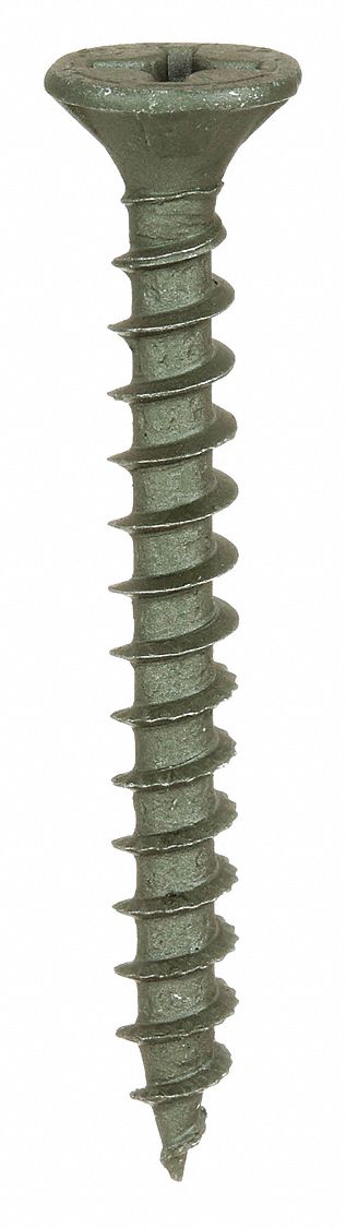 Steel, Dacrotized, Multi-Material Screw - 6PU15|4101820550603 - Grainger