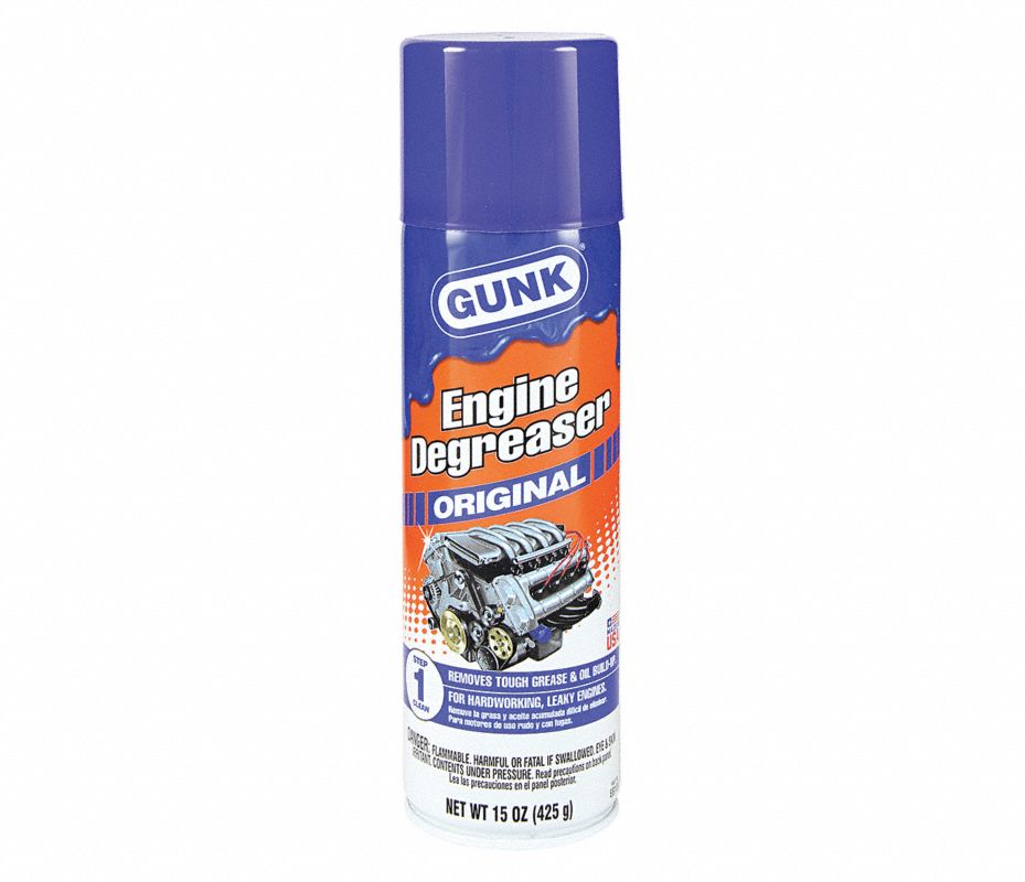 GUNK Limpiador y Desengrasante de Motor, Lata de Aerosol, 15 oz ...