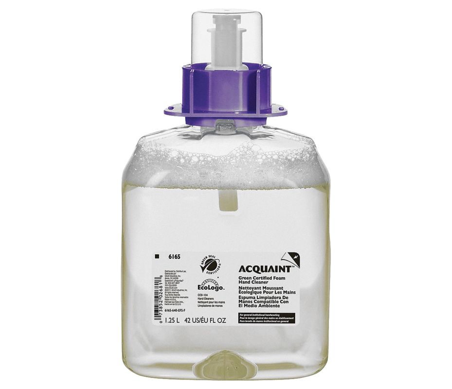 ACQUAINT Espuma Jabón de Manos, Sin Perfume, 1250mL Cartucho, 1 EA ...