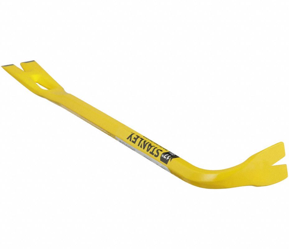 STANLEY Barras de Ripeo Acero 17" x 1", Negro y Amarillo - 6R312 | 55 ...