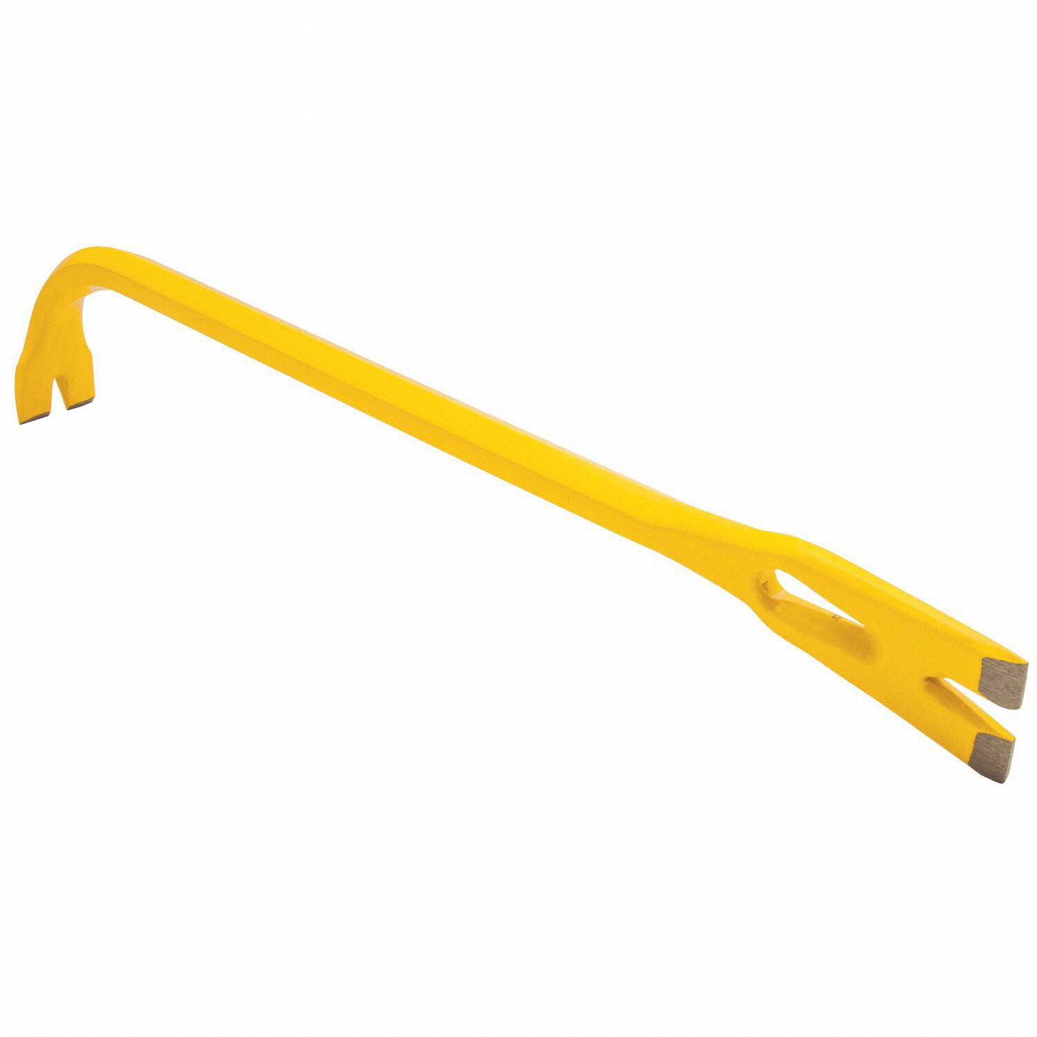 STANLEY Offset Ripping Bar: Claw End, 17 in Overall Lg, 3/4 in Bar Wd ...