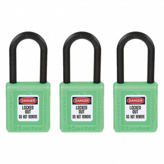 MASTER LOCK, Keyed Alike, Thermoplastic, Lockout Padlock - 6REP2 ...