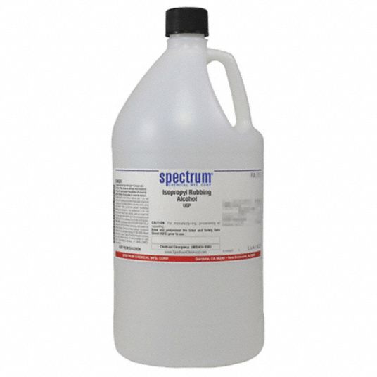 USP, 4 L, Isopropyl Rubbing Alcohol - 6RFT6|IS120-4LTPL - Grainger