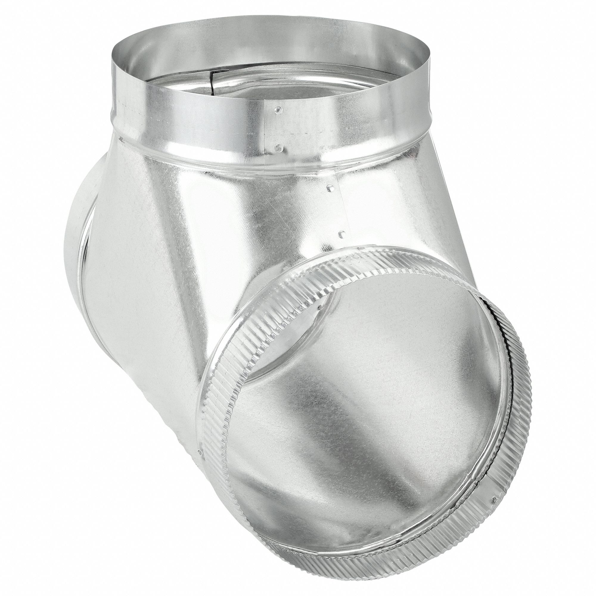 Steel, For 9 in Dia, Duct Tee - 6RFY8|GRFTJ9GA26 - Grainger